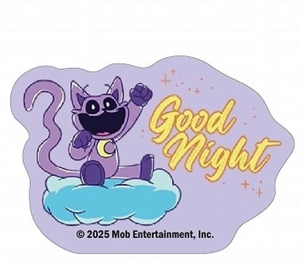駿河屋 - キャットナップ(Good night) 「Poppy Playtime トレーディングダイカットステッカー(スタンプ柄)」（シール ...