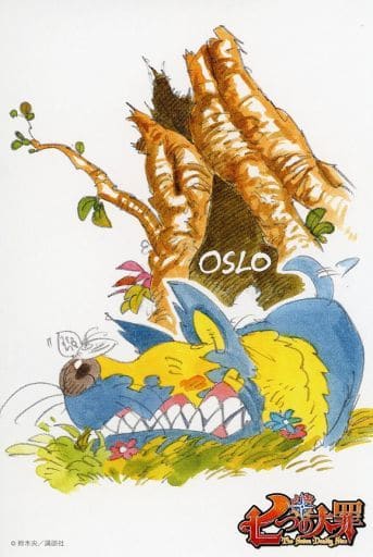 Oslaw Illustration Card KUJI "THE SEVEN DEADLY SINS" Products Purchase ...