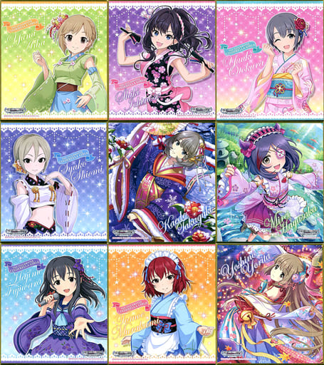 9 kinds set "THE IDOLM@STER CINDERELLA GIRLS 4 thLIVE TriCastle Story ...