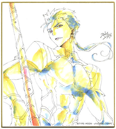 Lancer (Yellow) "Fate/stay night [Unlimited Blade Works] ×ufotable cafe ...