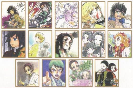 Paper product A set of 14 kinds :' Demon Slayer: Kimetsu no Yaiba ...