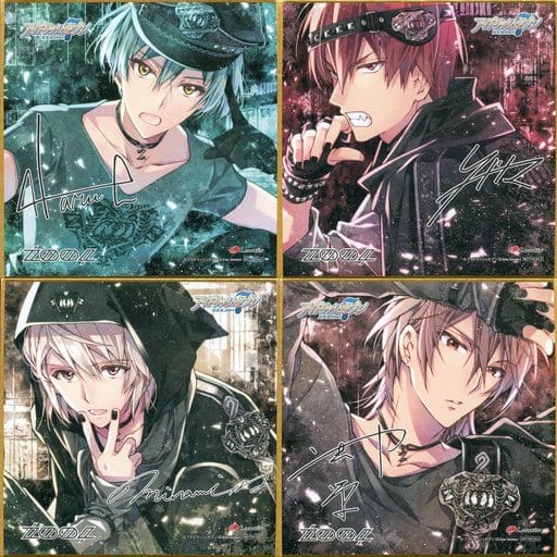 駿河屋 - ZOOL 複製ミニサイン色紙(4枚セット) 「CD アイドリッシュセブン ZOOL 1st Album einsatZ 豪華盤 ...
