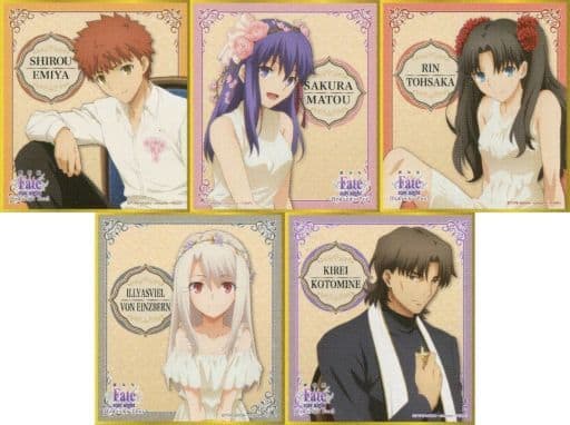 Paper product 5-Type Set "Fate/stay night : The Movie : Mini Colored ...