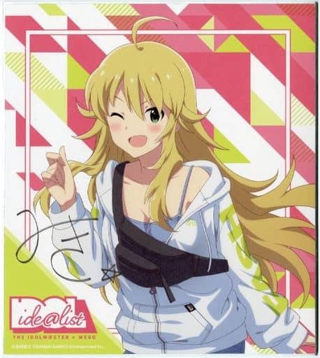 Paper product Hoshi 井美 Nozomi (idol Master) Shikishi 「 THE IDOLM@STER × ...
