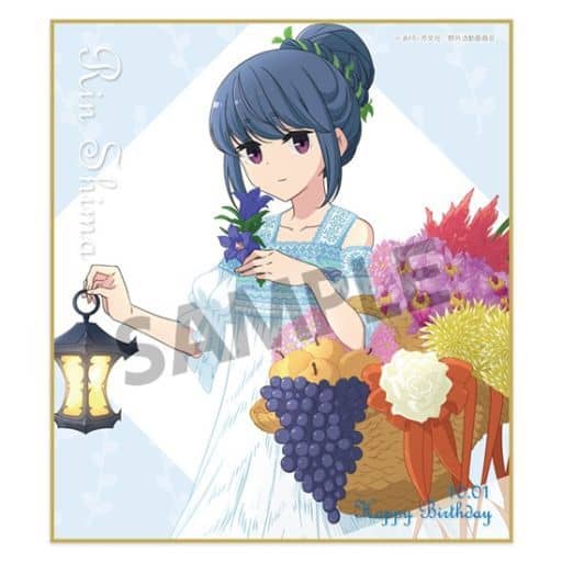 Paper product Rin Shima (Birthday ver.) mini colored paper anime ...