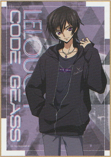Paper product Lelouch (with background title) "CODE GEASS: Lelouch of ...