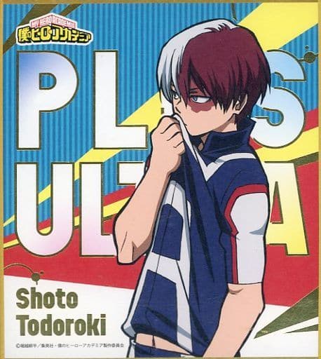 Shoto Todoroki "MY HERO ACADEMIA Foil-pressed Mini Colored Paper ...