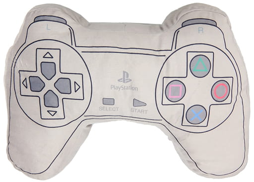 Cushion, body pillow, body Controller (gray) cushion "PlayStation - PlayStation - x Shimamura ...