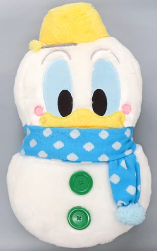 Snowman Donald Cushion "Disney Christmas 2012" Tokyo Disney Resort only ...