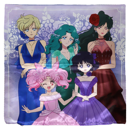 Chibiusa & Exterior Solar System Warrior Flower Dress Series Cushion ...