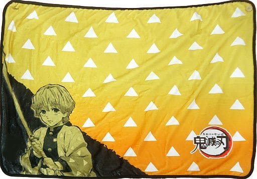 Blanket Agatsuma Zenitsu Poncho Blanket "Demon Slayer: Kimetsu no Yaiba ...