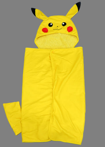 Body Pillow Cover / Sheets Pikachu Hooded Blanket "Ichiban KUJI Pokemon ...