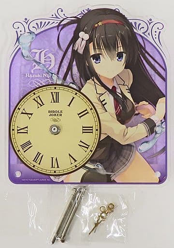 Nijoin Ugetsu Acrylic Clock "RIDDLE JOKER" Yuzu Soft Shop Limited ...