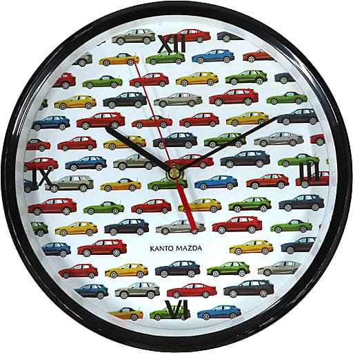 Car (Full Pattern) Wall Clock KANTO MAZDA NOVELTY GOODS | Goods ...