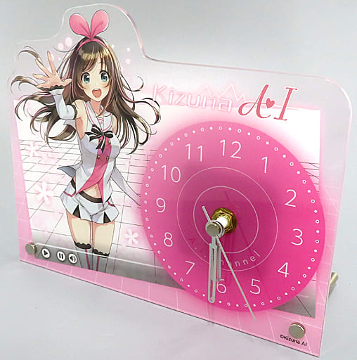 Kizuna AI Acrylic Clock "virtual YouTuber" Limited to NAMCO | Goods ...