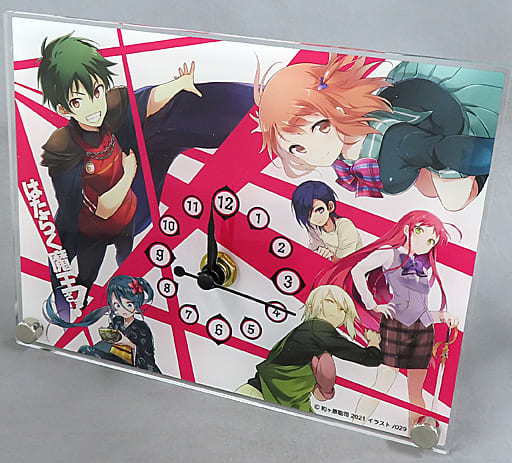 Assembled Acrylic Clock "The DEVIL Is a Part-Timer" | Goods ...