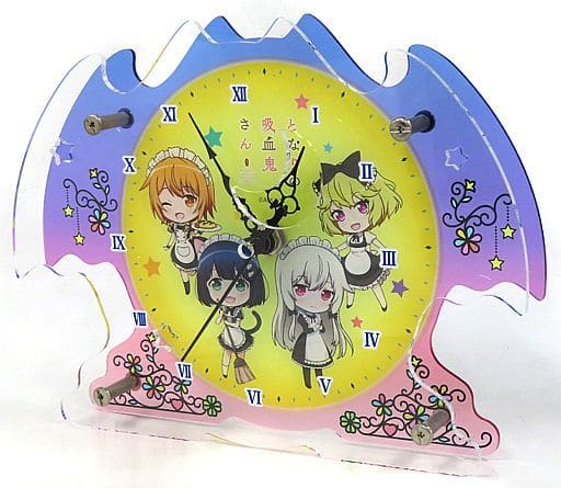 Clock and wall clock Collective Acrylic Watch "Ms. Vampire Who Lives in ...