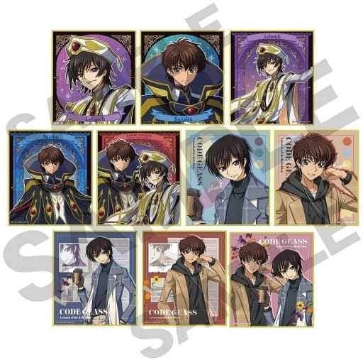 [Box] CODE GEASS: Lelouch of the Rebellion Trading Mini Colored Paper ...