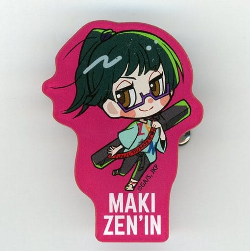 Shàn In Maki "JUJUTSU KAISEN Cafe (Jujutsu Kaisen Cafe) Acrylic Badge ...