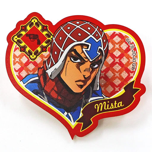 Badge Pins Guido Mista "JOJO'S BIZARRE ADVENTURE, Part 5 : Ogon-no-kaze ...