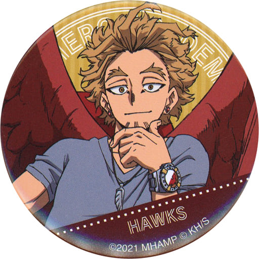 Badge Pins Hawks 「 MY HERO ACADEMIA THE MOVIE World Heroes Mission ...