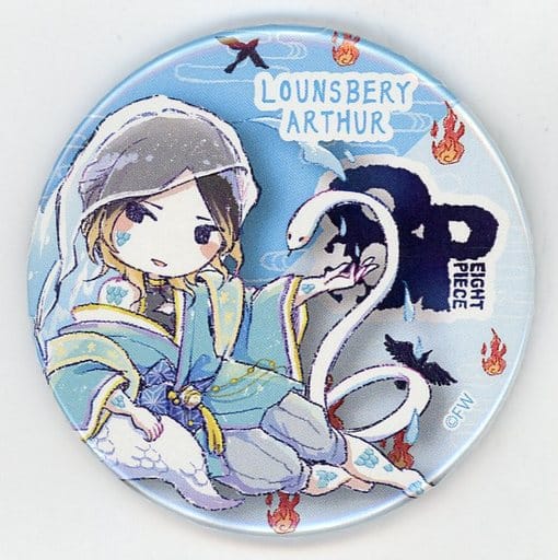 Badge Pins Arthur Lounsbery metal badge 02 Hyakki Yagyo ver. (graph art ...