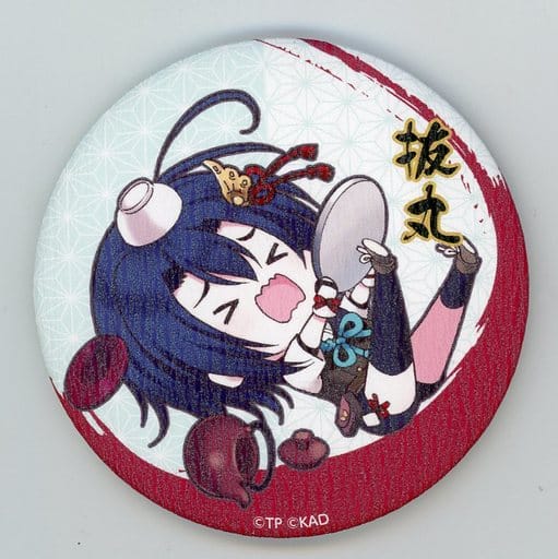 Badge Pins Nukimaru Wafu 75 mm metal badge' KUJI Hikido Tenge Hyakken ...