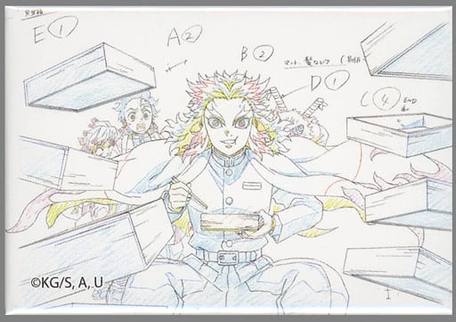 Kyojuro Rengoku Front Back Kojiro And Zenitsu The Movie Version