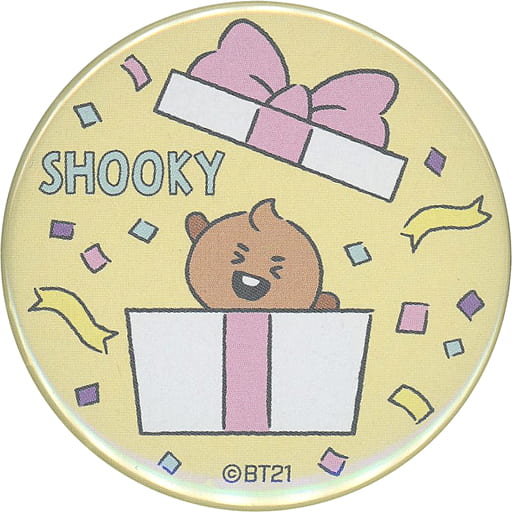 SHOOKY (Sugar) metal badge "『 BT21 Cafe 』 - A LITTLE FESTA -" | Goods ...