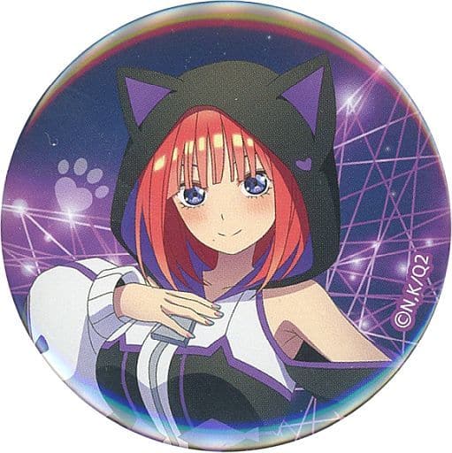 Nino Nakano metal badge "The Quintessential Quintuplets ∬ × TSUTAYA POP ...