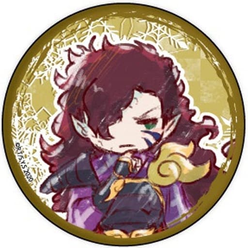 Kirinmaru' Hanyo-no Yashahime metal badge 04. Christmas ver. Graph Art ...
