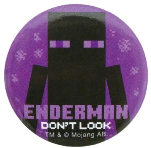 Enderman metal badge "MINECRAFT - Minecraft -" | Goods / Accessories ...