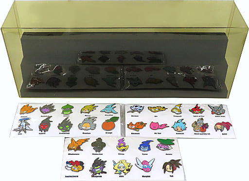 Badge Pins [Damaged Items] Hitodama Pins Collection 30 Kinds Set ...