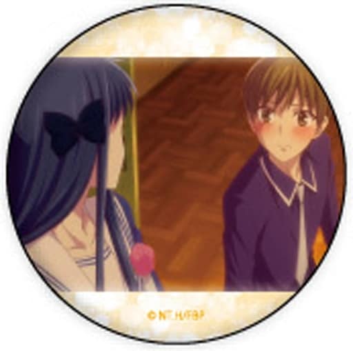 Badge Pins Naoto SAKURAGI & Motoko MINAGAWA "Fruits Basket Can Gacha ...