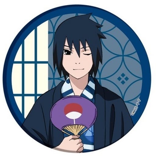 Badge Pins My name is Sasuke Uchiha "NARUTO & BORUTO metal badge 03 ...