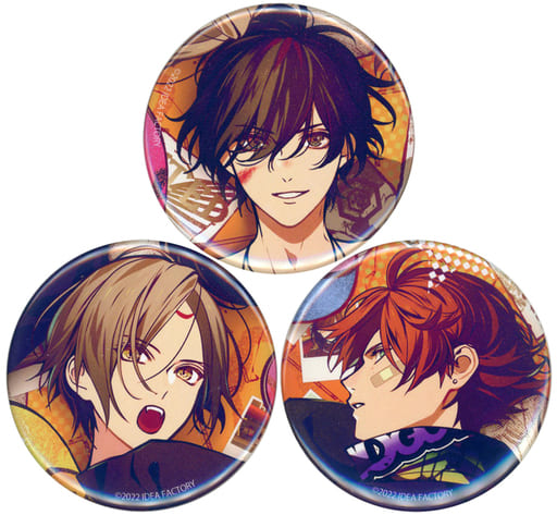 Badge Pins [A la Carte] Set Drawing and Grating metal badge 3 Piece Set ...