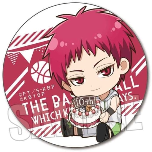 Seijuro Akashi (Normal) "Kuroko's BASKETBALL Trading metal badge Mini ...