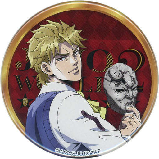 Badge Pins Dio Brande "JOJO'S BIZARRE ADVENTURE JOJO WORLD2 75 mm metal ...