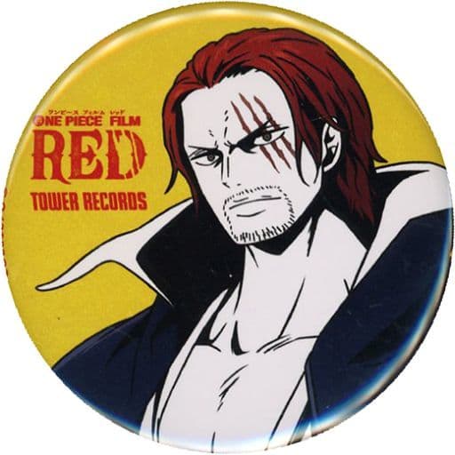 Badge Pins Shanks "ONE PIECE FILM RED x Tower Record Trading metal ...