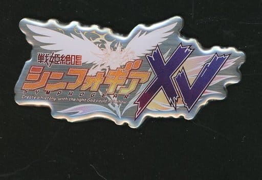 Badge Pins SENKIZESSHOU SYMPHOGEAR XV Logo Pins "SENKIZESSHOU ...