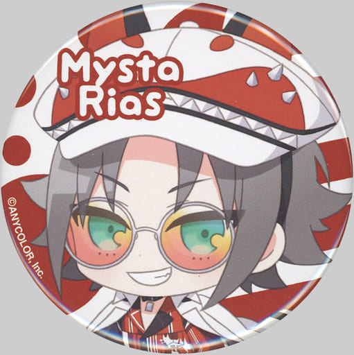 Mr. Rias metal badge "virtual YouTuber Nijisanji NIJISANJI EN Petit vol ...