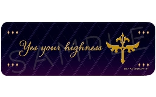 H (Yes Your Highness) Leather Badge (Long) "CODE GEASS: Lelouch of the ...