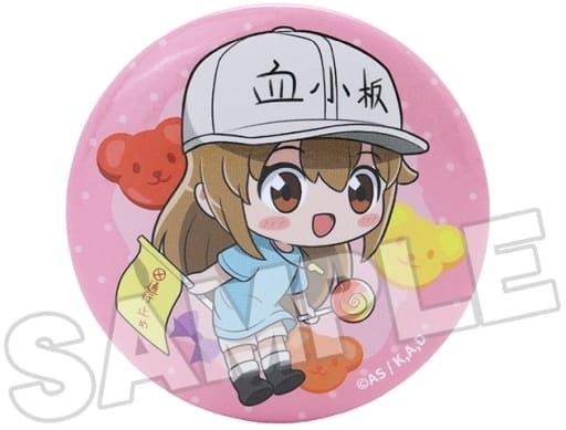 Platelet Leader - Tin Plate metal badge "Cells at Work!" | Goods ...