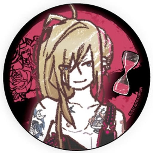 Mayu "Slow Damage metal badge 01. Graph Art Illustration" | Goods ...