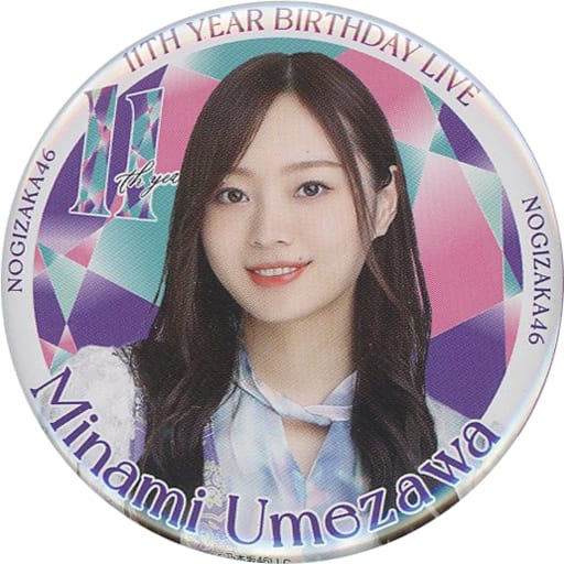 Badge Pins Minami Umezawa individual random metal badge "Nogizaka46 ...