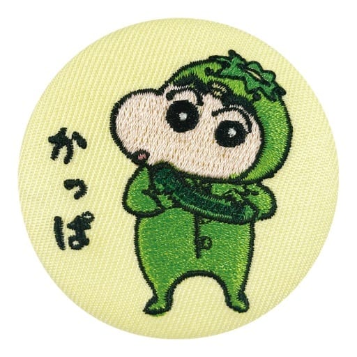 SHINNOSUKE NOHARA (Kappa) "CRAYON Shinchan Shiji metal badge Henzo ...