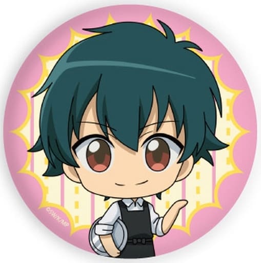 Sadao Maoku "metal badge The DEVIL Is a Part-Timer! 02. Cafe ver. Photo ...
