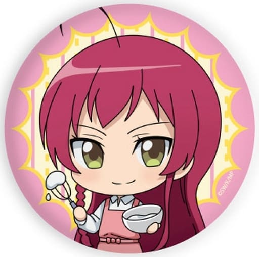 Badge Pins Emi Yuza "metal badge The DEVIL Is a Part-Timer! 02. Cafe ...