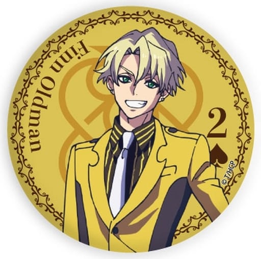 Badge Bins Finn Oldman "HIGH CARD metal badge 02. Official Illustration ...