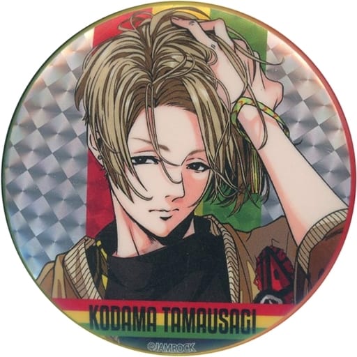 Badge Bins Gyokuto 神太麻 "JAMROCK×COLLABO CAFE HONPO Hologram metal badge ...